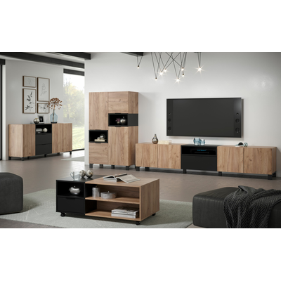 Meble KENDO dąb tobacco-brąz | Mebel4U